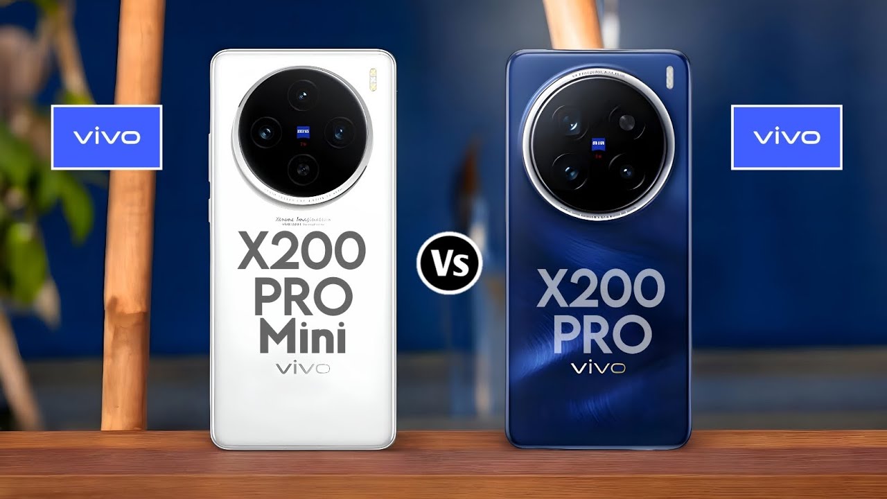 vivo X200 Pro mini vs vivo X200 Pro - YouTube