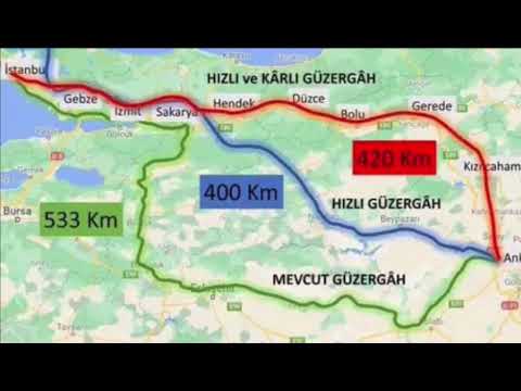 ChatGPT 4o'ya Sorduk; İstanbul-Ankara Yüksek Hızlı Tren Hattı İçin Güzergah Önerisi