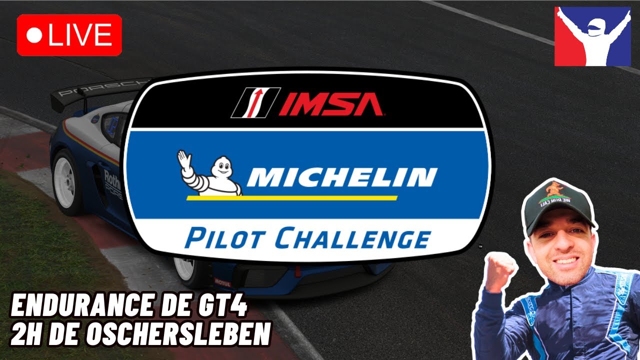 🔴 LIVE - iRacing - IMSA Michelin Pilot Challenge Series - YouTube