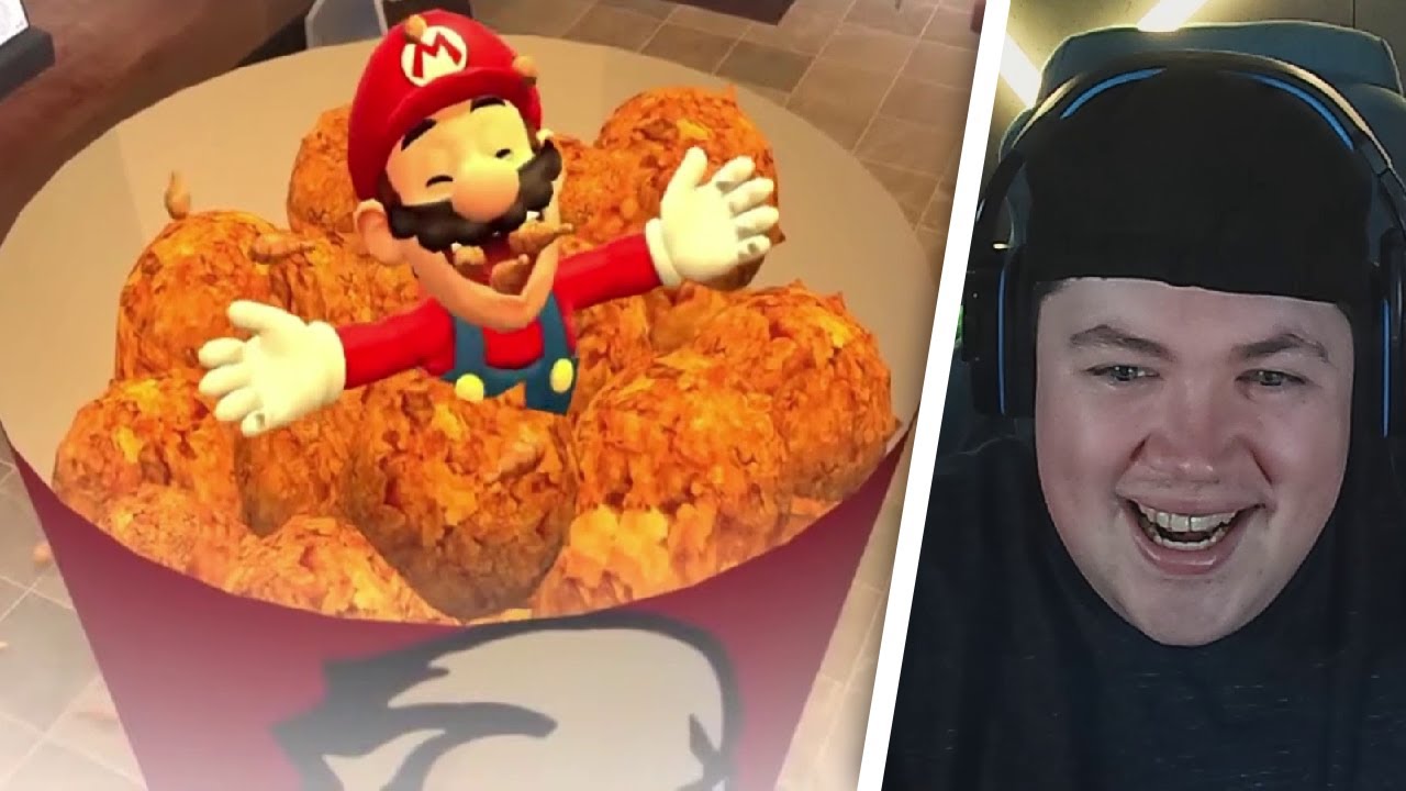 SMG4: Mario Arbeitet Bei KFC | REAKTION - YouTube