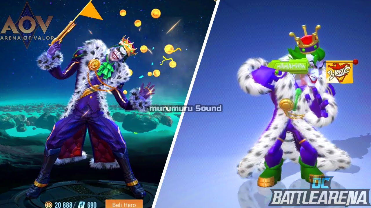 DC Heroes In AoV VS DC Battle Arena Comparison - YouTube