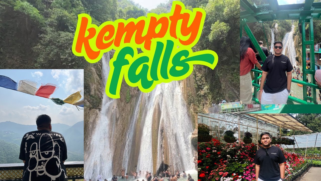 Exploring kempty falls, company garden and buddhist temple… - YouTube