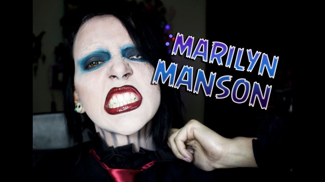 MARILYN MANSON | Makeup Tutorial - Maquiagem Artística - YouTube