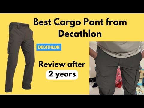 Decathlon Men's Cargo Pant | Men's Breathable Trousers Pants SG-500 Khaki  | Should i Buy