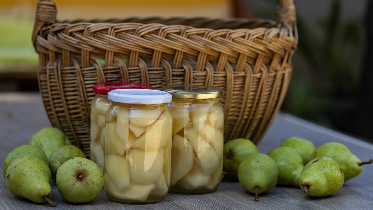 Kompot od krušaka - Bebina kuhinja - Domaći video recept - YouTube