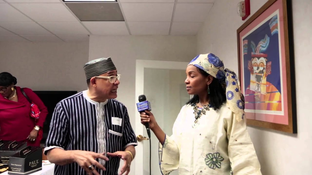 Alphadi comes to Washington,dc for African fashion week - YouTube