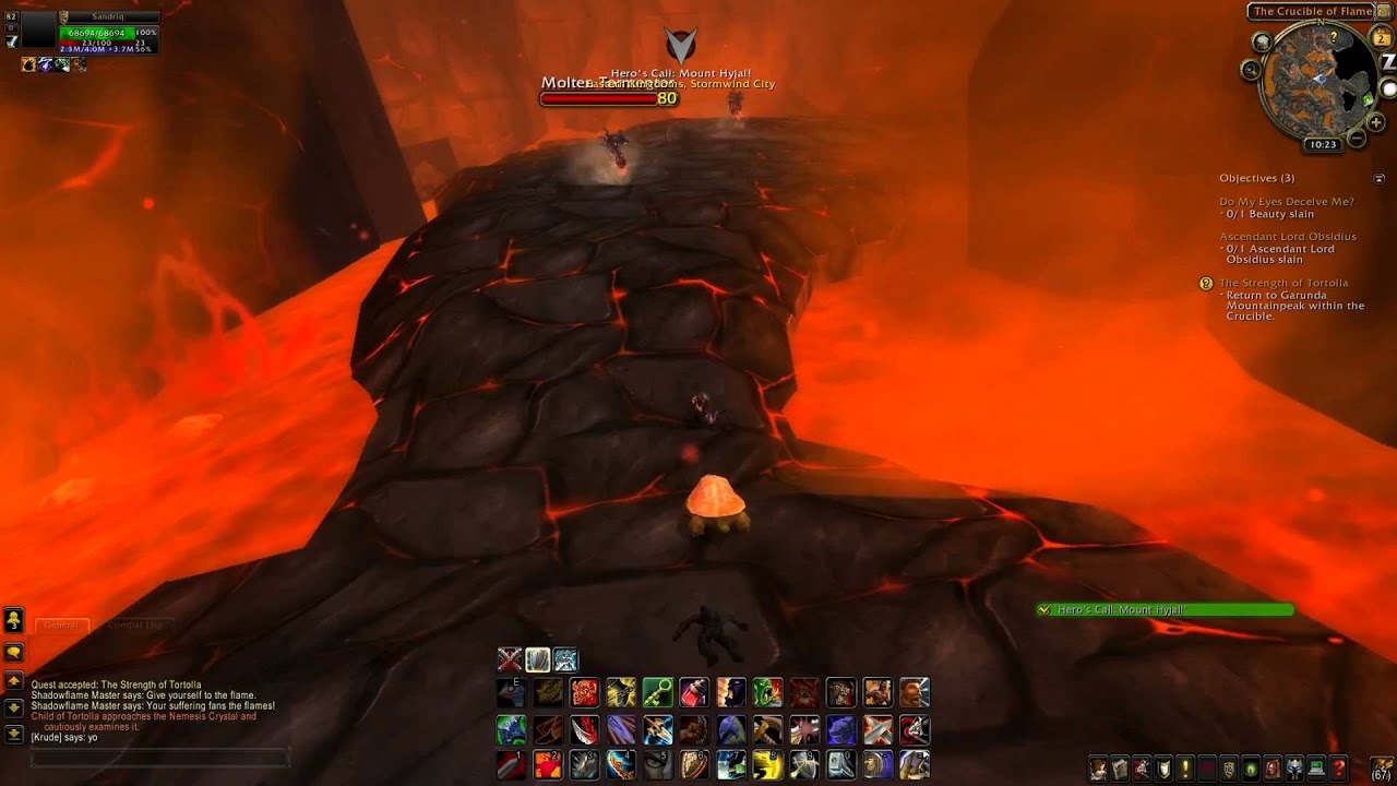 WoW Cataclysm - The Strength of Tortolla - YouTube