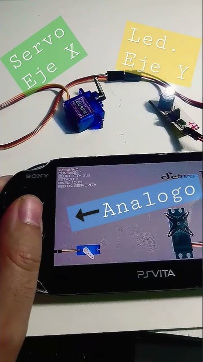 Psvita +servomotor +analogo #psvita #shorts #raspberrypi #arduino #news - YouTube