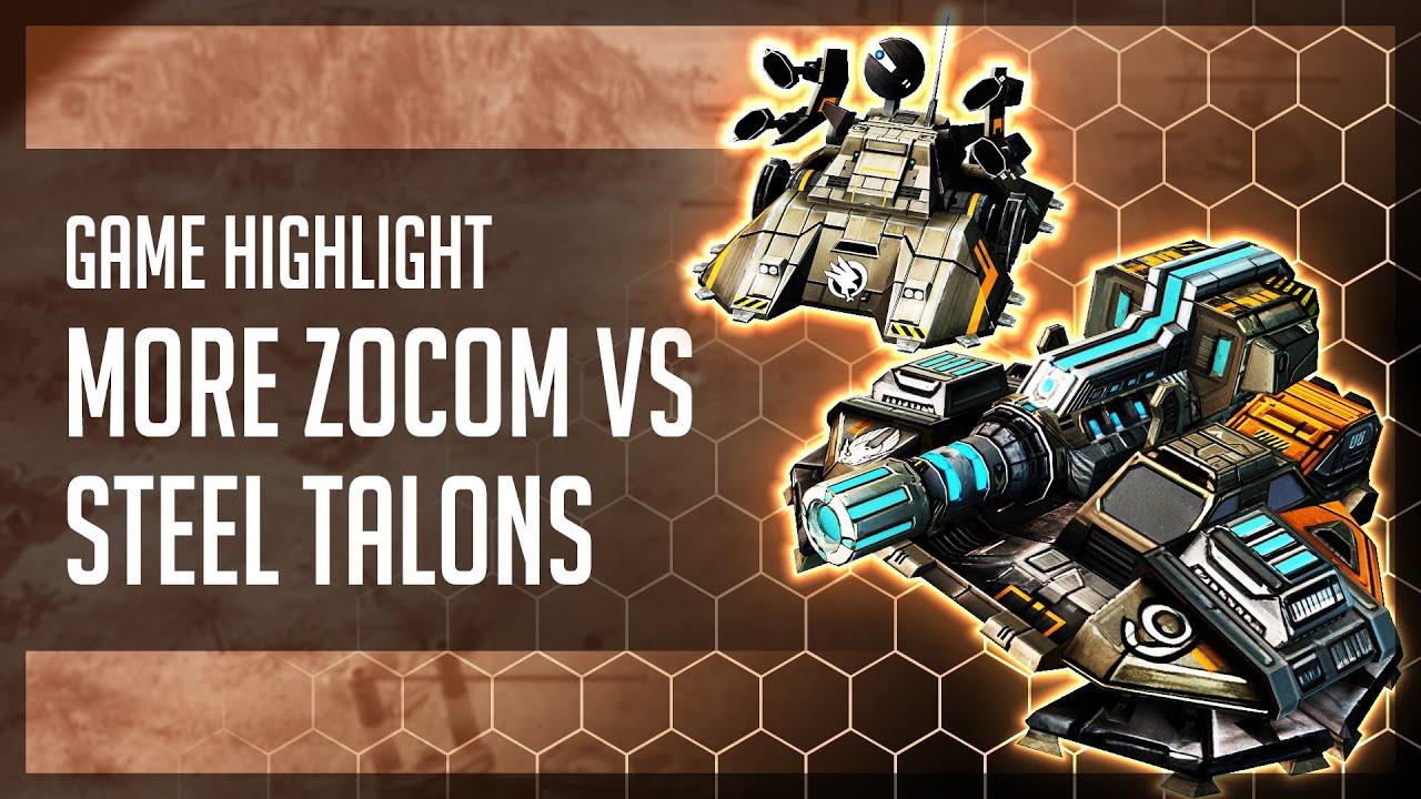[C&C3: Kane's Wrath] Game Highlight - More ZOCOM vs Steel Talons - YouTube