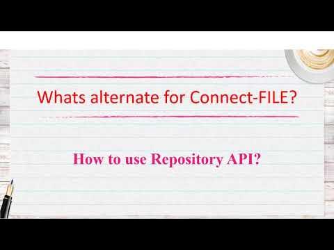88. What is Alternative for Connect-File in Pega? || Repository API - YouTube