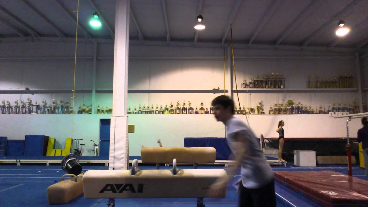 Connor Welch - Single Pommel Skills - YouTube