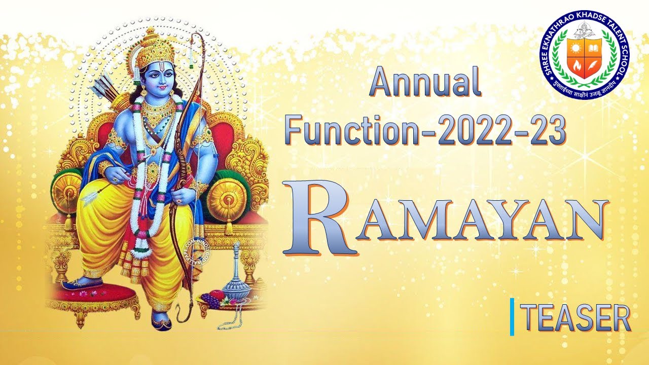 SEKTS | Annual Function | Ramayan | Teaser |2022-23 - YouTube