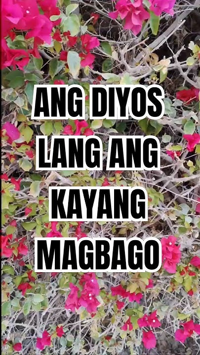 ANG DIYOS LANG ANG MAKAKAPAGBAGO | HUGOT NI MANONG #shorts #viralshorts #viralvideo - YouTube