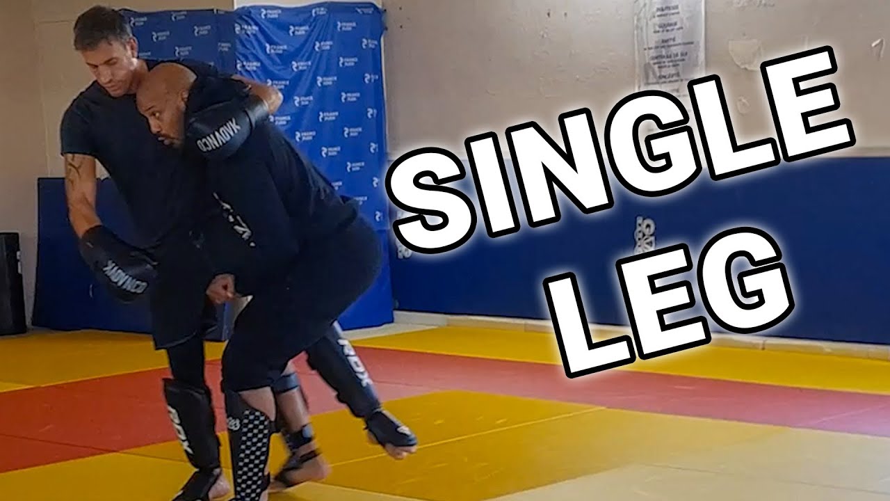 Le Single Leg en MMA expliqué par Cyrille Diabaté - YouTube