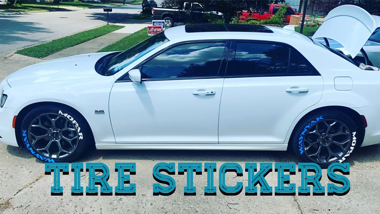300s tire stickers - YouTube