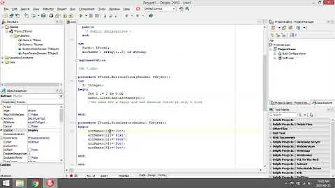 Delphi - Arrays - YouTube