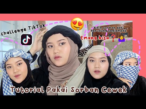 TUTORIAL HIJAB SORBAN VIRAL ALA SELEB TIKTOK