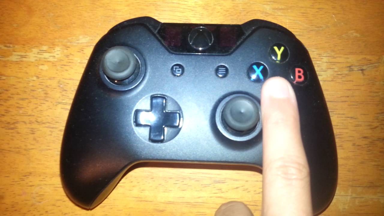 How to press the "A" button on an Xbox One control - YouTube