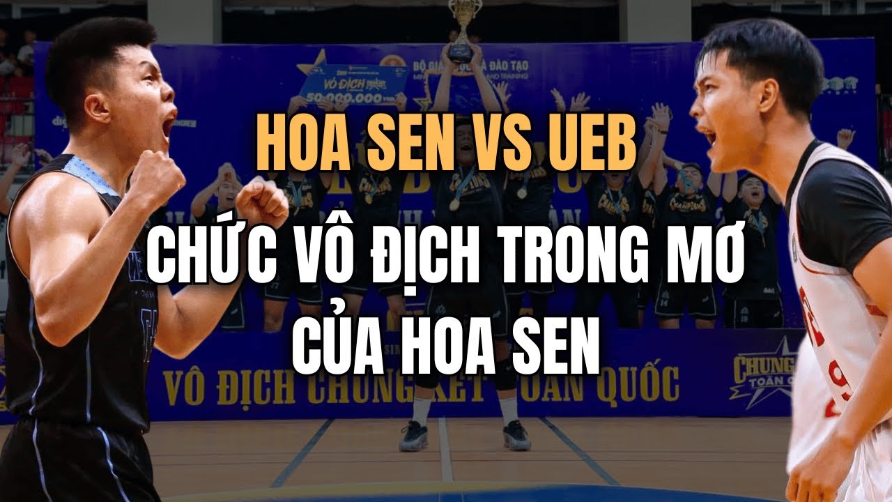 UEB vs HSU - bóng rổ tuyệt đối điện ảnh | BLV Cường Đinh | NUC 2024 ...