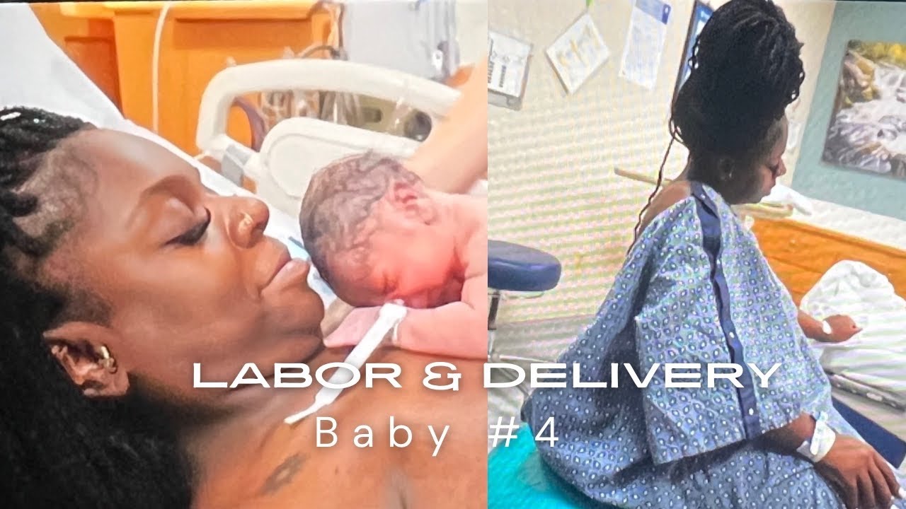 My quickest & calmest labor & delivery experience 🍼| NO EPIDURAL | Baby ...