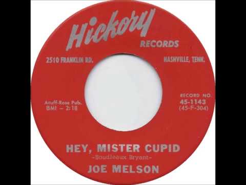 Joe Melson – Hey, Mister Cupid / No One Really Cares (1961, Vinyl ...