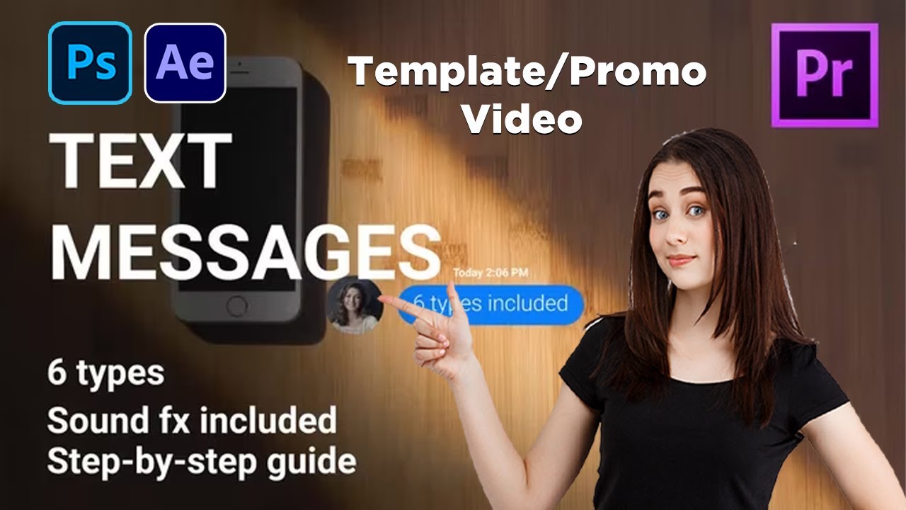 Text Messages Toolkit Promotional / Commercial Video - Free Premiere ...