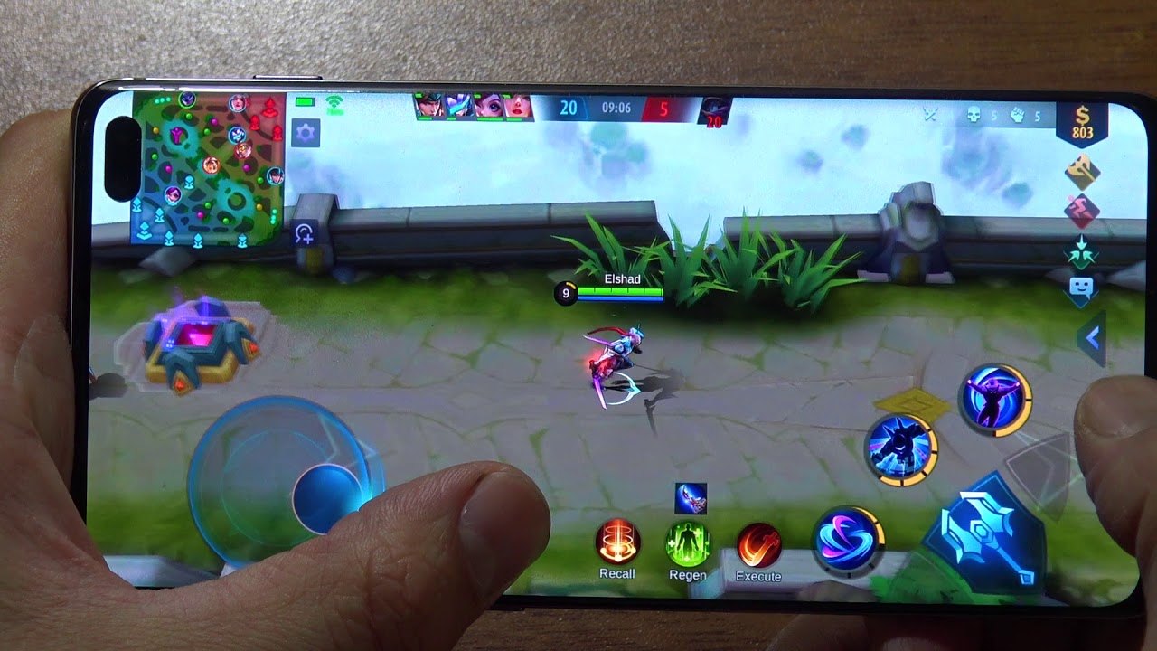 Samsung S10 Plus Mobile Legends mobile legends bang bang new hero - YouTube