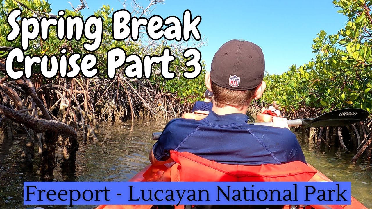 Cruise Adventure Part 3 on Carnival Legend: Kayaking Through Lucayan ...