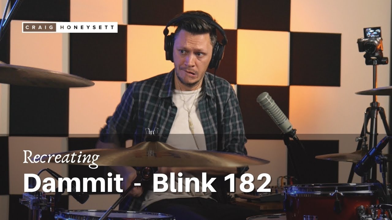 Recreating Dammit by Blink 182 (Cover By Craig Honeysett) - YouTube