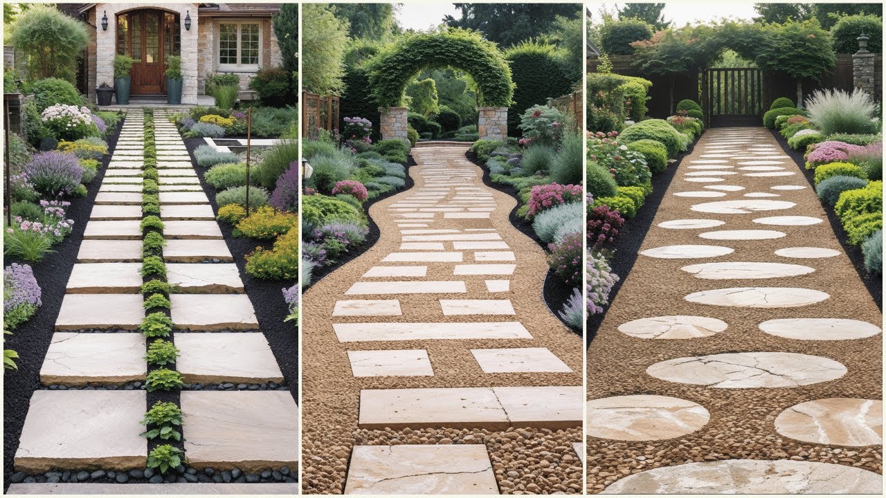 Innovative Pathway Designs to Enhance Your Outdoor Garden Pathway ...