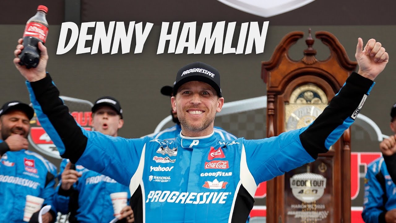 Denny Hamlin Talks Winning Martinsville | NASCAR Press Conference - YouTube