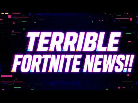 BAD NEWS..!! NEW FORTNITE UPDATES!!