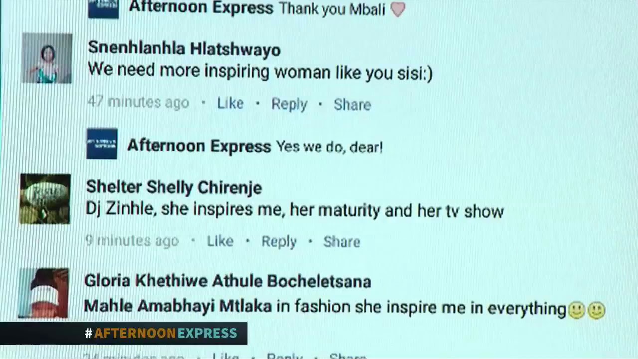 Gracious Dube & Tina Kubukeli | Afternoon Express | 12 April 2018 - YouTube
