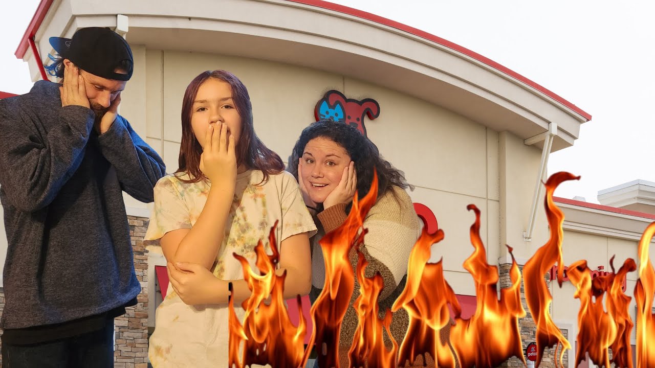 There was a fire at Petco!! - YouTube