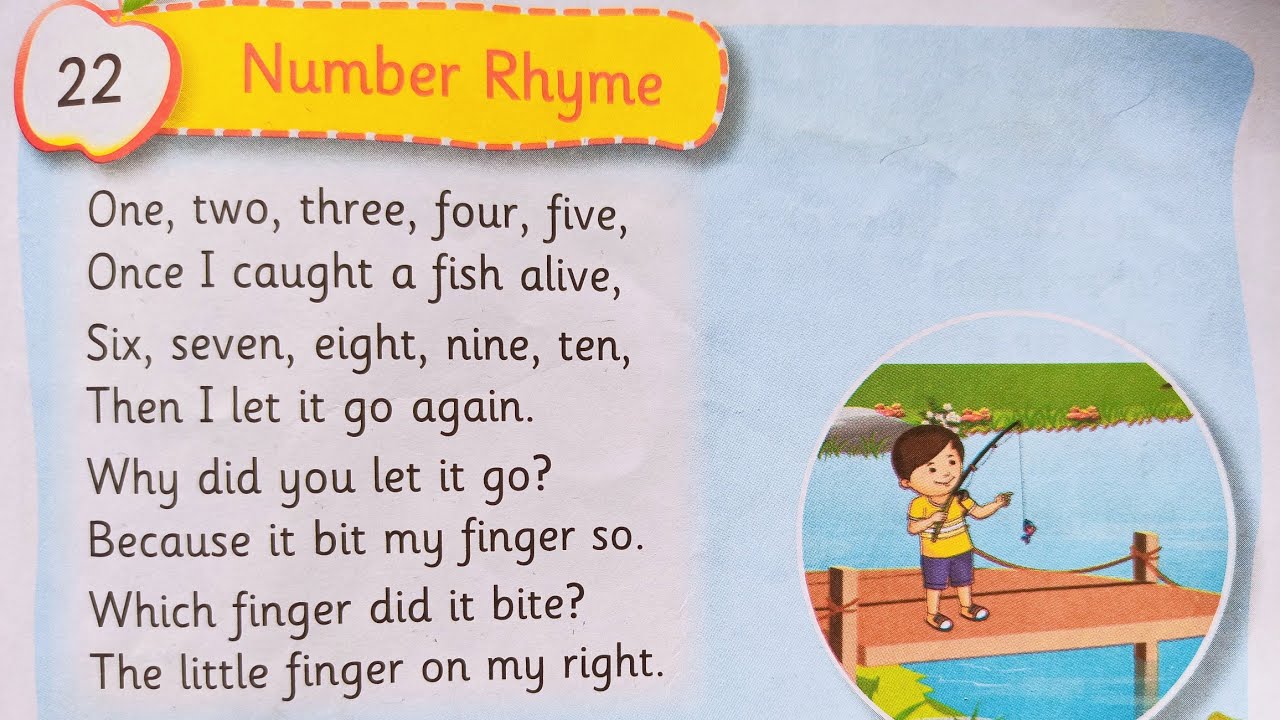 Number Rhyme | Chap - 22 | PreSchool Rhymes | Songs | Kids Rhymes ...