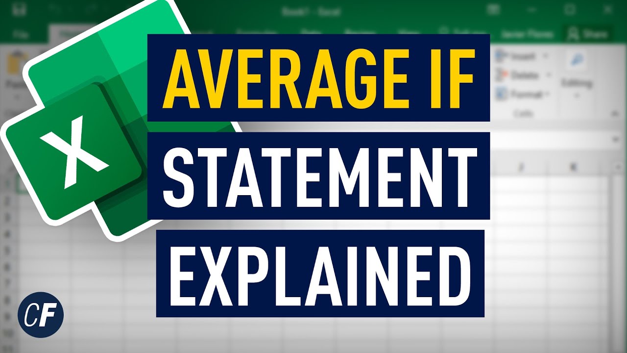 How To Create An AVERAGEIF Statement YouTube how-to-create-an-averageif-statement-youtube
