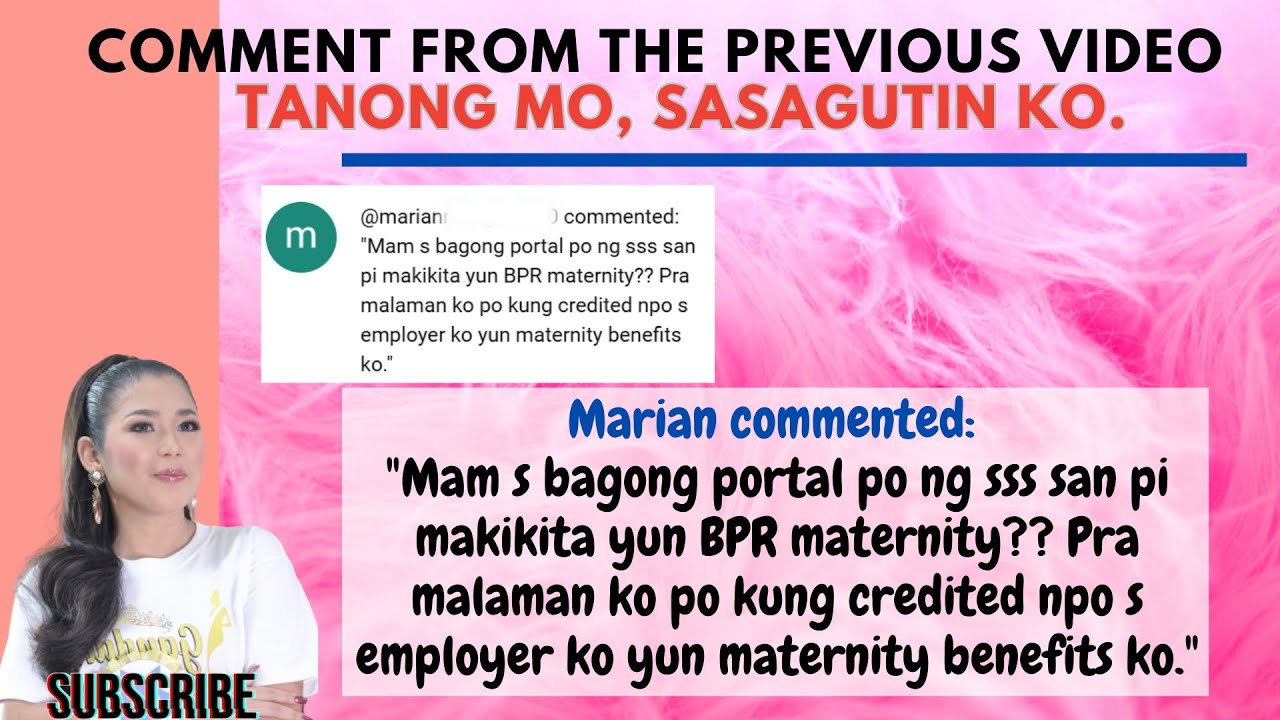SSS | Paano makikita ang Maternity Benefit Approved | SSS maternity ...