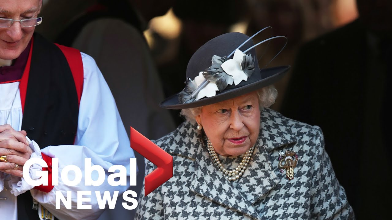Queen attends church service in first appearance since Prince Harry ...