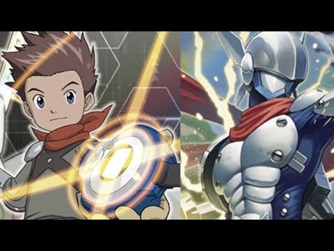 Digimon Ryo Tamer-Matrix-Digitation Cyberdramon Justimon (Fanmade) mit ...
