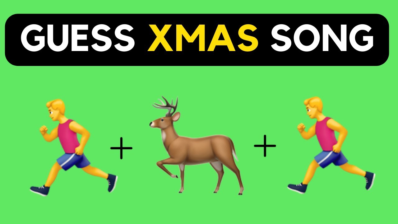 Guess The Christmas Song By Emoji Challenge | Christmas Quiz | Song ...