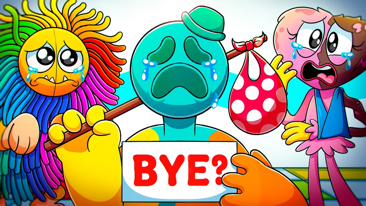 DOEY IS MOVING AWAY! Poppy Playtime Chapter 4 Animation - YouTube