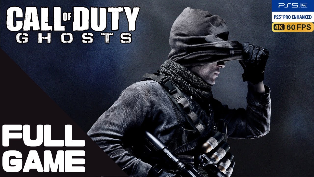 CALL OF DUTY: GHOSTS Full Walkthrough Gameplay – PS5 Pro 4K 60 FPS No ...