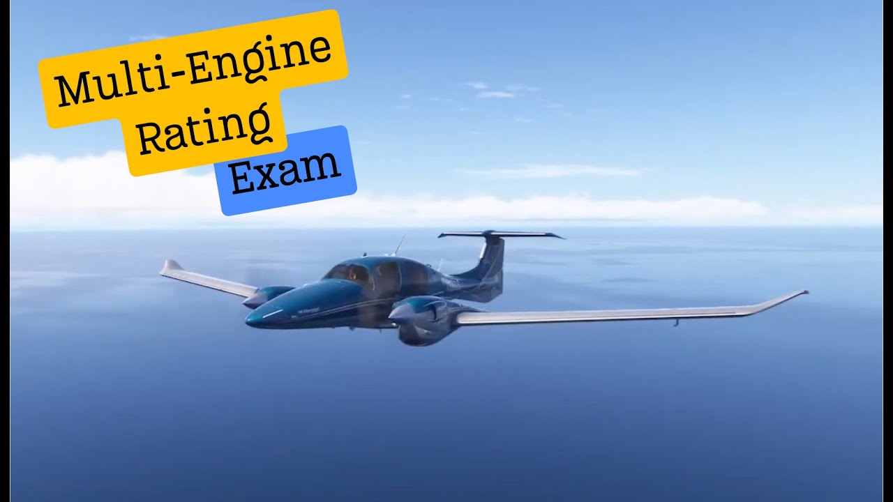 Flight Simulator 2024 - Multi Engine Rating - Exam - YouTube