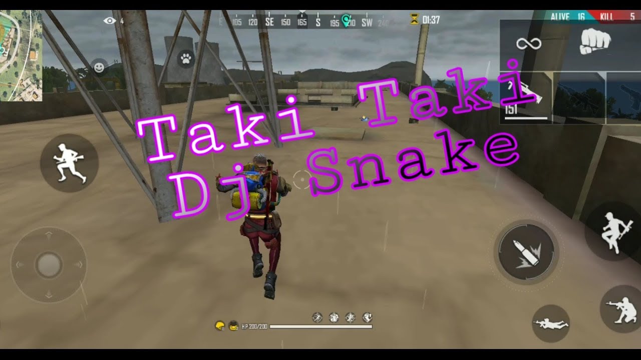 Taki taki free fire song - YouTube