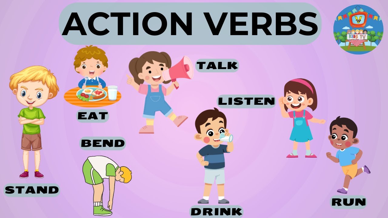 Learn Action Verbs For Kids Action Verbs Vocabulary Action Words learn-action-verbs-for-kids-action-verbs-vocabulary-action-words