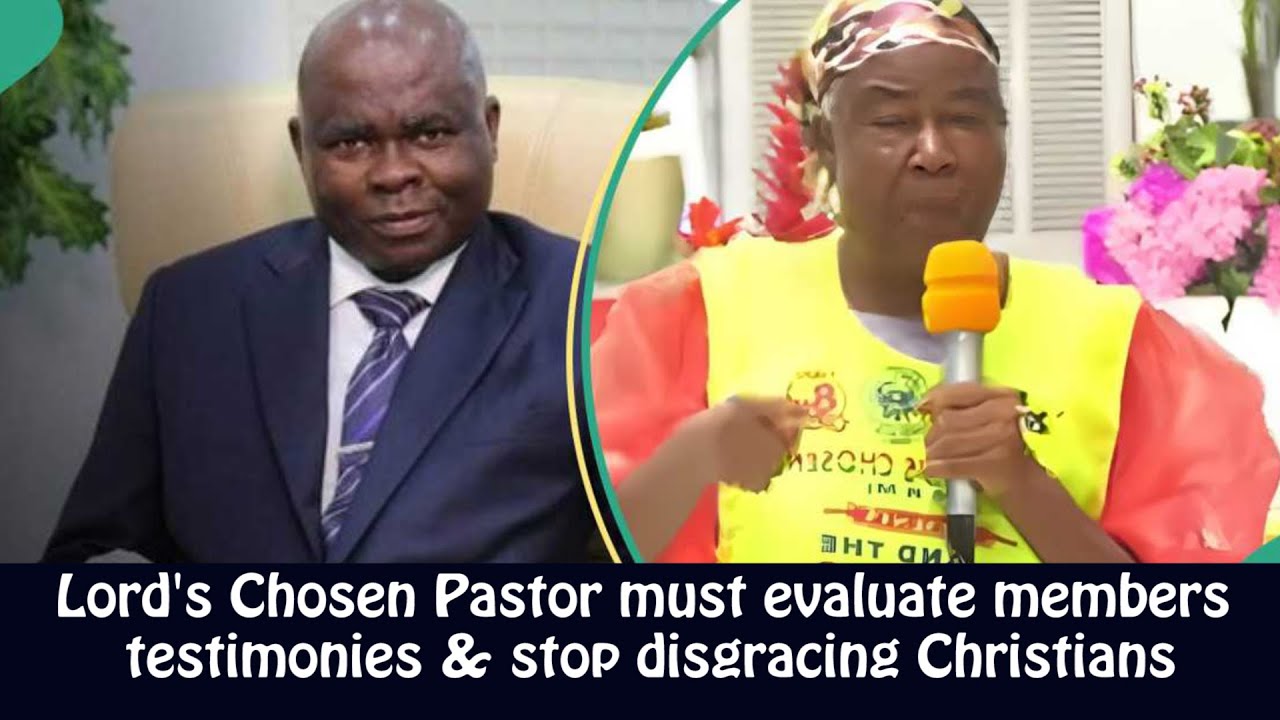 Why Lord's Chosen Pastor must evaluate members testimonies - Pastor Ojo ...