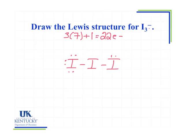 I3 Lewis Dot Structure
