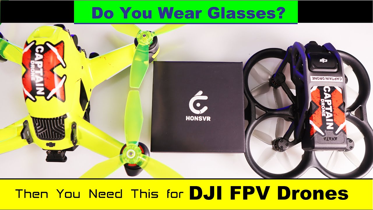 Fly DJI FPV Drones without Glasses - HONSVR Prescription Lenses - YouTube