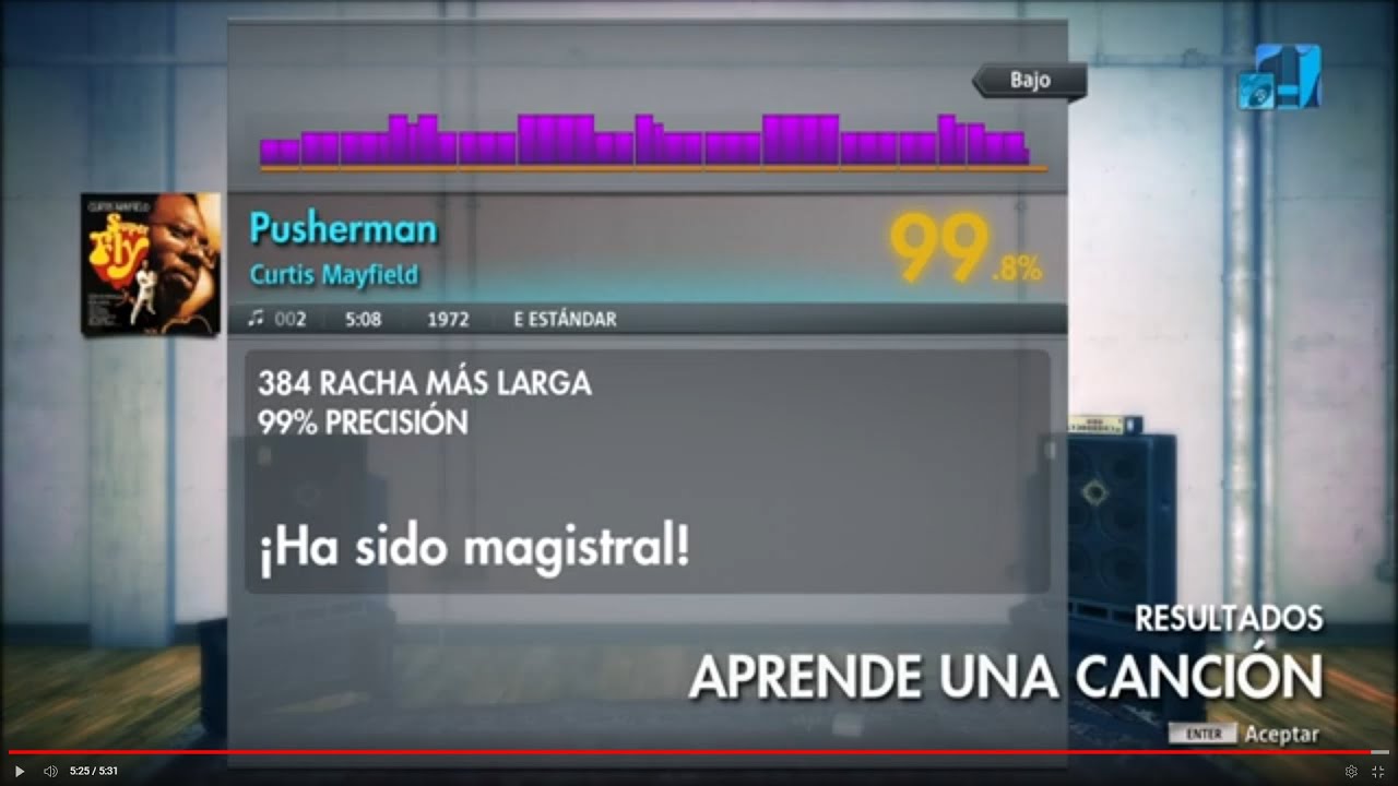 Curtis Mayfield - Pusherman ( Rocksmith 2014 - Without Bass ) - YouTube