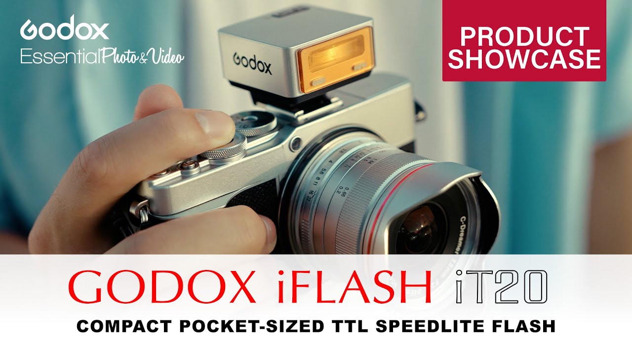 Godox iFLASH iT20 Pocket-Sized TTL Camera Flash - Capture Every Moment ...